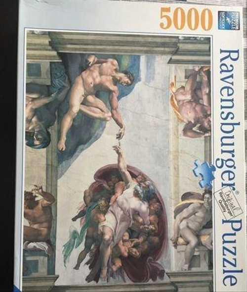 Ravensburger пазл 5000 Сотворение Адама