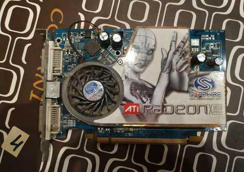 Видеокарта Sapphire radeon X1650PRO