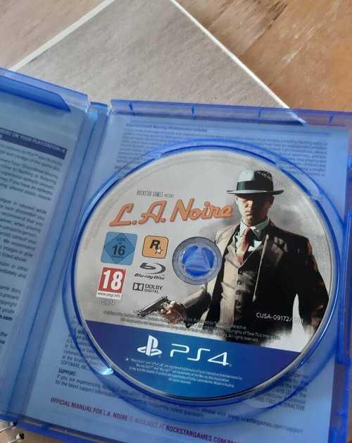 L.A. Noire, игра для PS4