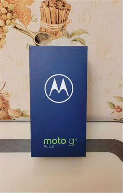 Motorola G9 plus 4/128 Синий новый