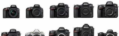 Фотоаппараты Nikon, большой ассортимент