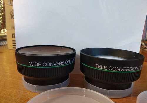 Tele conversion lens и wide conversion lens