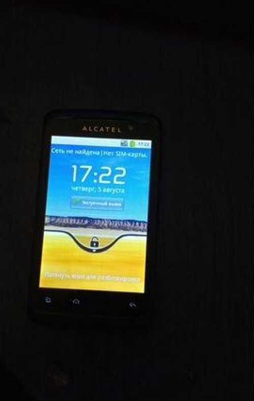 Смартфон Alcatel OT-991