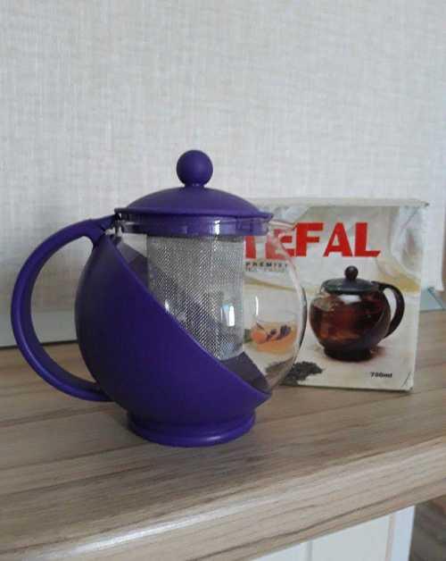 Заварочный чайник Tefal новый