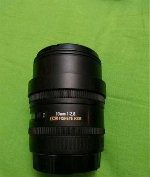 Sigma af 10mm f/2.8 ex dc hsm fisheye