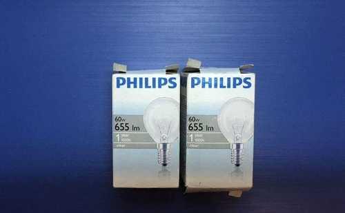 Лампа накаливания Philips 60W E14 2700K