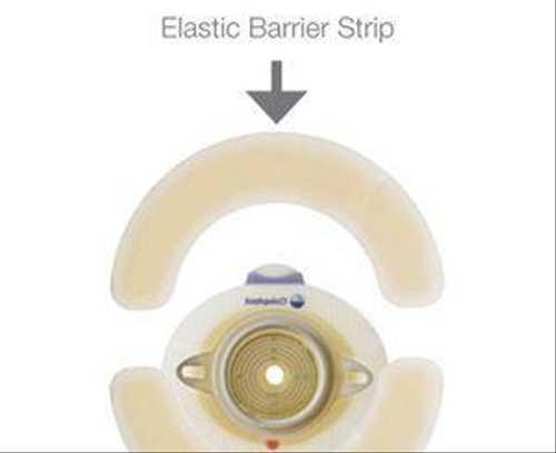 Эластичная пластина-полукольцо для стомы
