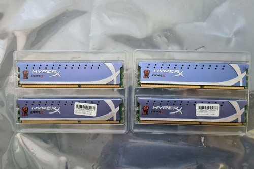 Kingston HyperX DDR3 16Gb 4x4Gb 2133MHz проверка