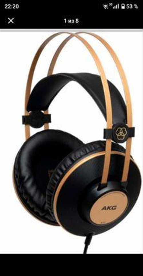 Наушники проводные AKG К92 harman