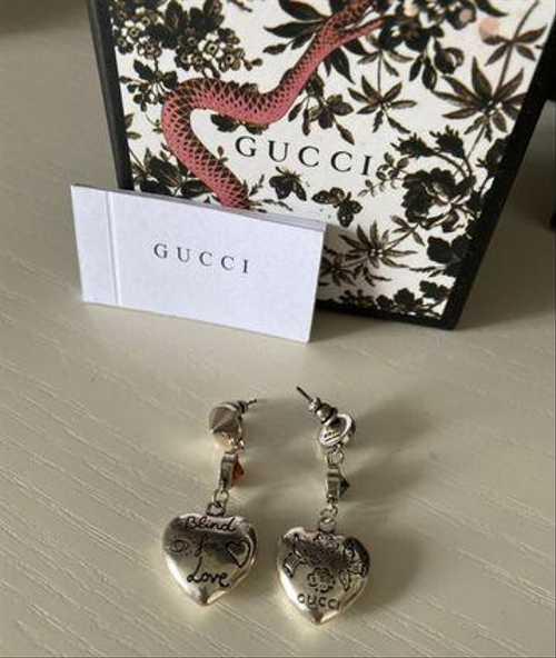 Серьги Gucci
