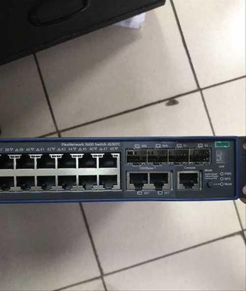 Коммутатор HPE JG307C HP 3600-48-PoE+ v2 SI Switch