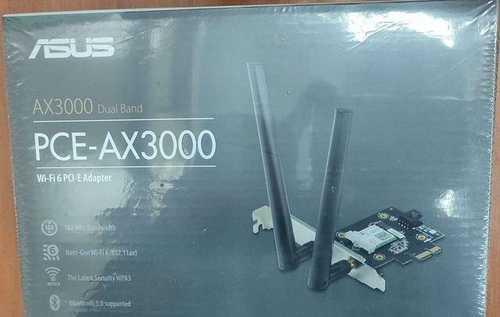 Wi-Fi 6 адаптер asus PCE-AX3000