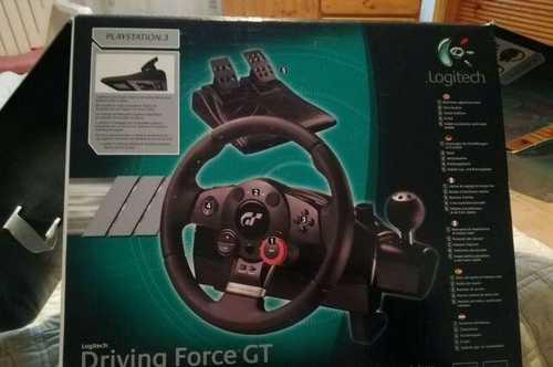Руль Logitech Driving Force GT PS3