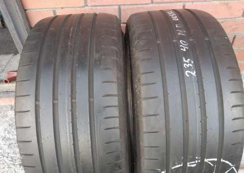 Пара 235/40R18 Goodyear Eagle F1 Asymmetric 2 Б/П