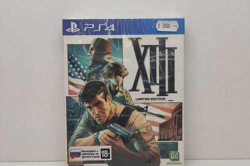 Xiii limited edition PS4