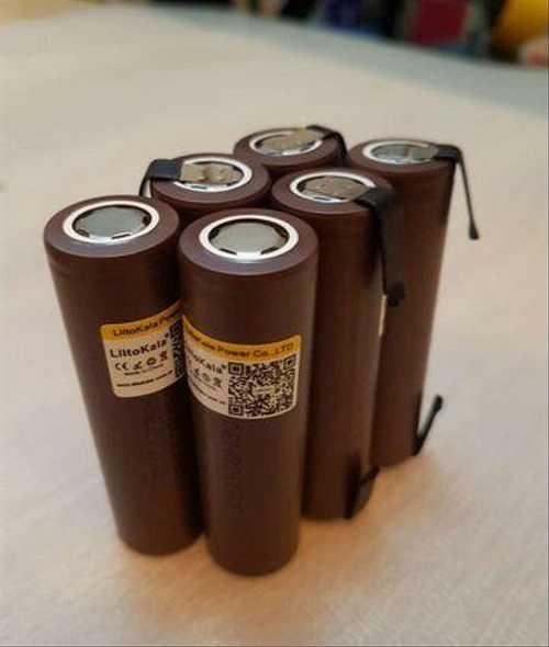 Аккумулятор 18650 liitokala hg2 высокотоковые