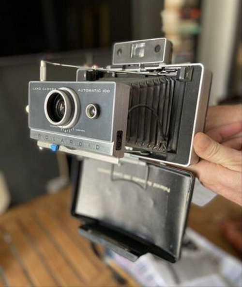Фотоаппарат polaroid automatoic 100 land camera