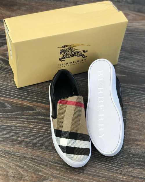 Слипоны Burberry