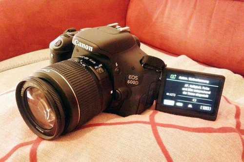 Зеркалка Canon D600 Kit 18 Mpix