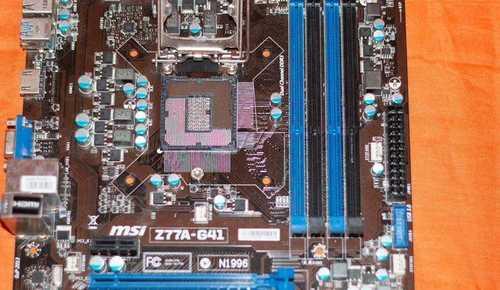 Материнская плата msi z77a g43 подключение