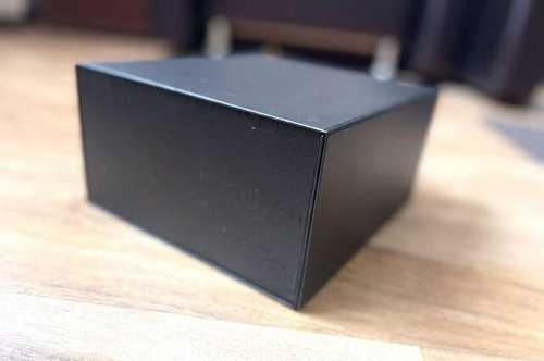 Подарочная коробка черная на магните