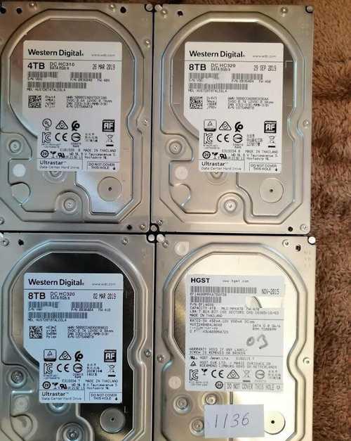 Жесткие диски HDD 3.5 и 2,5