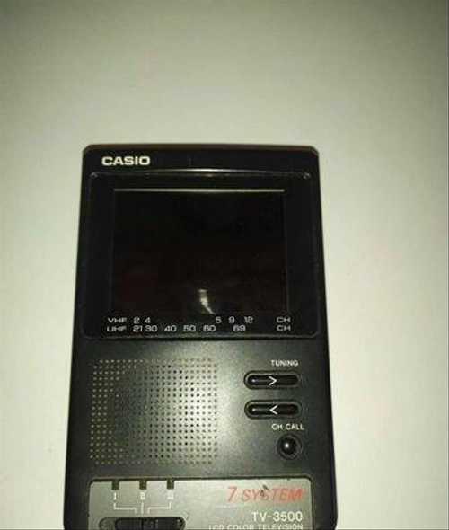 Карманный телевизор Casio 7 system TV-3500S