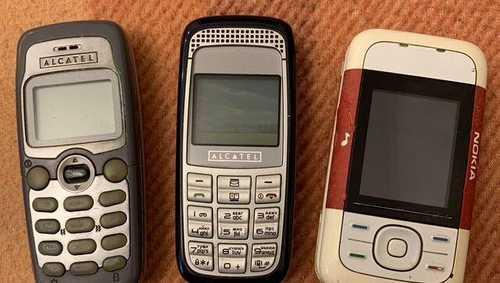 Телефоны Alcatel и Nokia