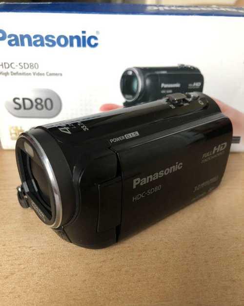 HD Видеокамера Panasonic HDC-SD80