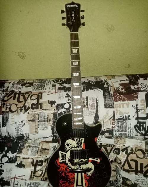 Электрон гитара zombie Les Paul