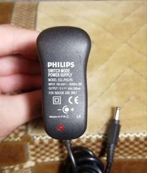 Блок питания Philips 12v 6VA/500mA