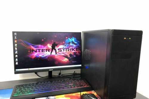 Игровой компьютер i5-3470/4ddr3/500hdd/gt620-1gb