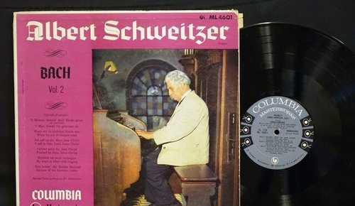 Albert Schweitzer Bach I & II 2LP US
