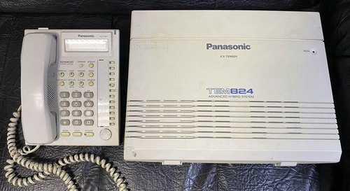 Офисная аналоговая атс Panasonic KX-TEM824