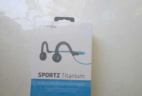 Новые наушники aftershokz sportz titanium