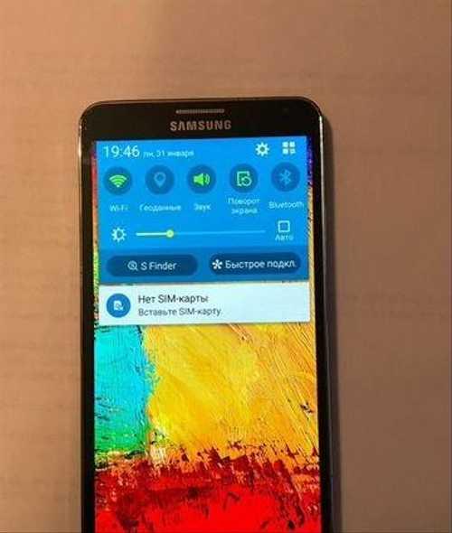 Samsung galaxy note 3 32GB LTE (черный) SM-N9005