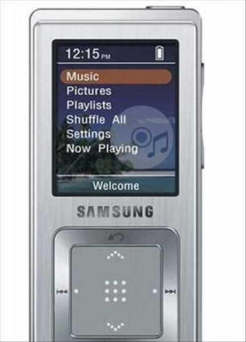 MP3 Samsung YP-Z5F 4Gb Black комплект новый