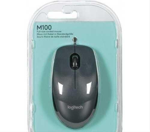 Компьютерные мыши Logitech M100 - 5 штук