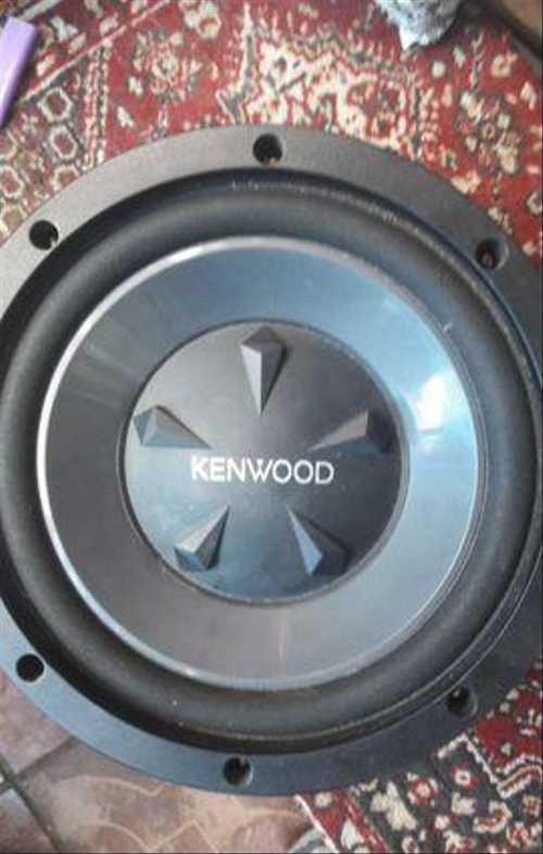 Сабвуферный динамик kenwood,накопитель