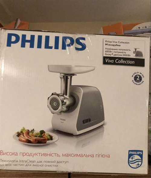 Мясорубка philips hr2742