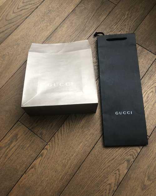 Пакет и конверт Gucci (оригинал)