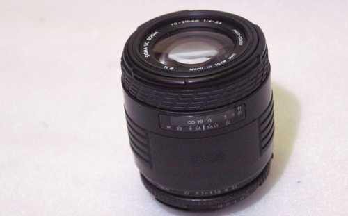 Nikon AF Sigma 70-210 F4-5,6 UC zoom Япония