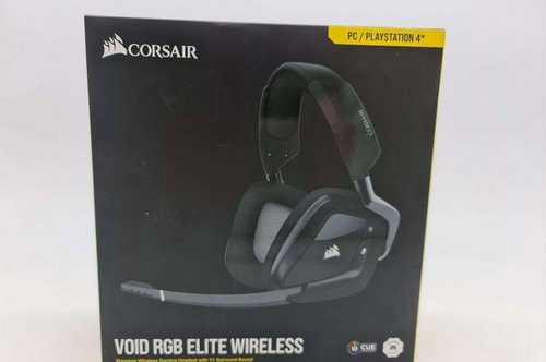 Беспроводные наушники corsair void rgb elite wirel