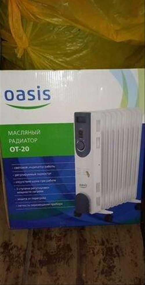 Масляный радиатор oasis OT-20