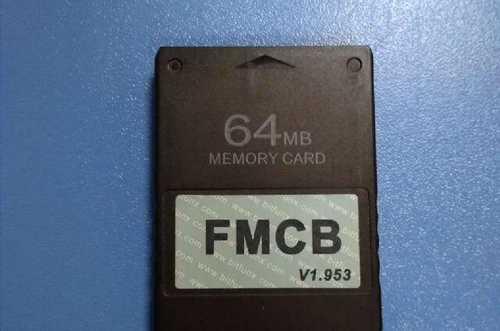 Карта памяти fmcb 64 MB для PS2