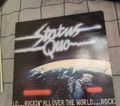 Пластинка Status Quo Rockin' all over the world