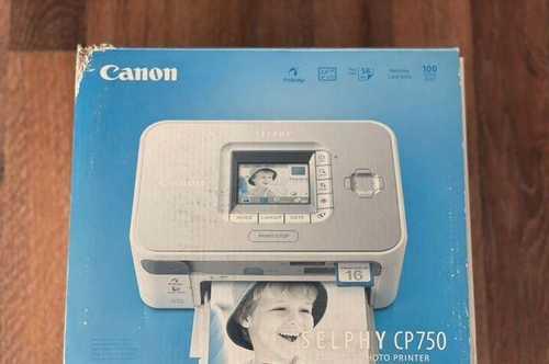 Принтер сублимационный Canon Selphy CP750