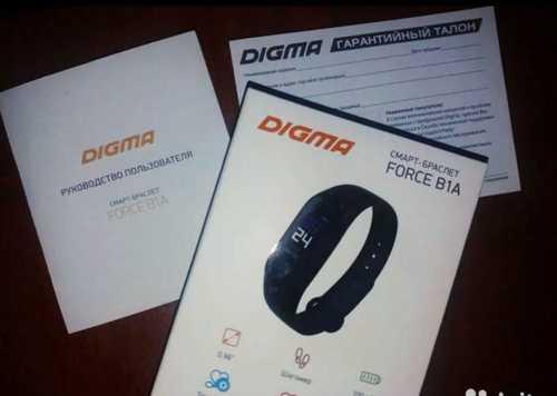 Фитнес браслет digma force b1a