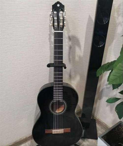 Классическая гитара yamaha c40 чёрная новая