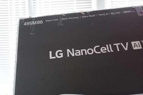 Коробка для телевизора LG Nano Cell 49SM86